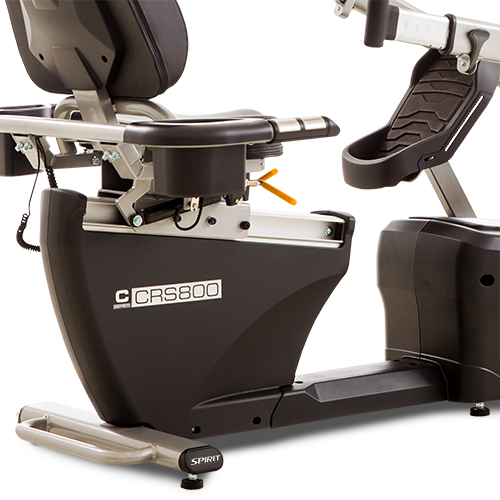 CRS800S Recumbent Stepper | Spirit Fitness | Commercial Fitness Equipment